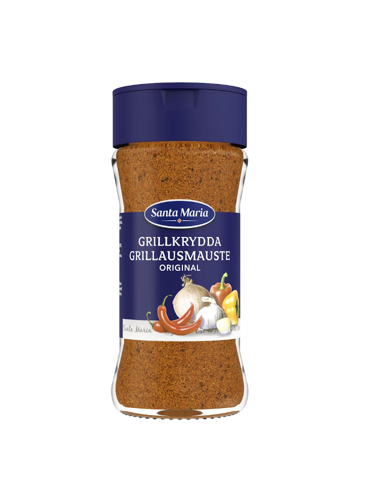 Grillkrydda Burk 300g Santa Maria | KliMATkassen