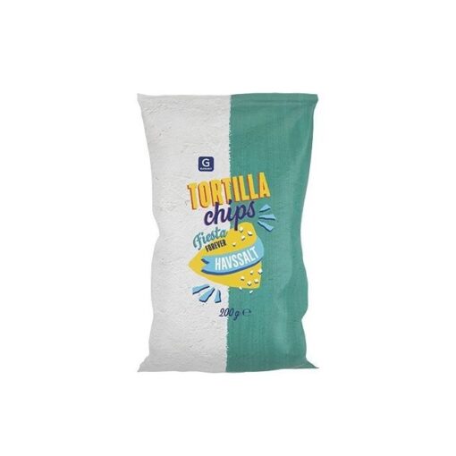 Tortillachips Salt 20x200g Garant | KliMATkassen