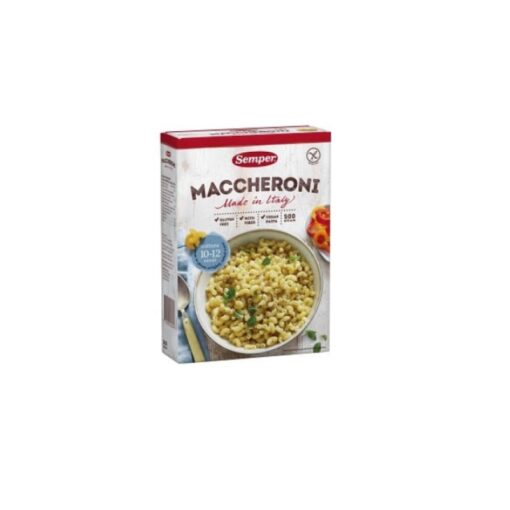 Makaroner Maccheroni GlutenfriSemper 500g | KliMATkassen